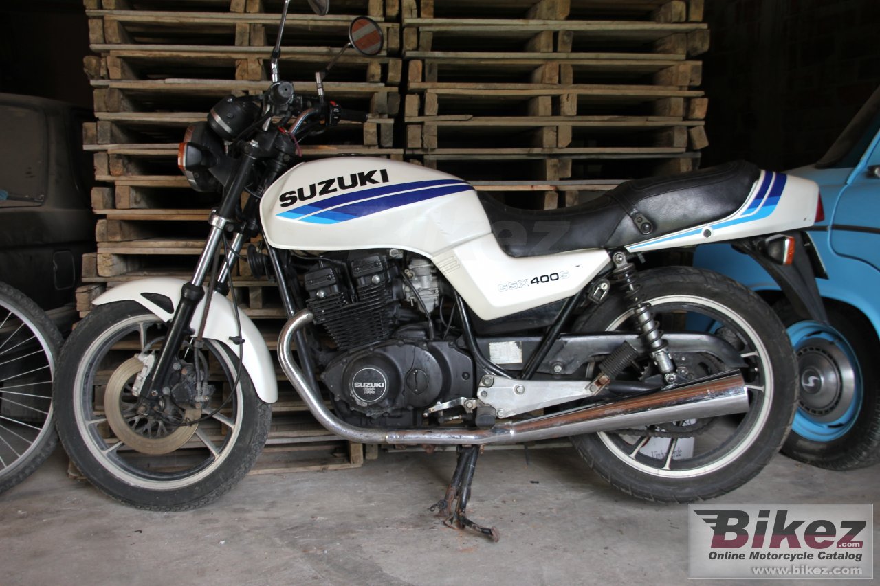 Suzuki GSX 400 S poster